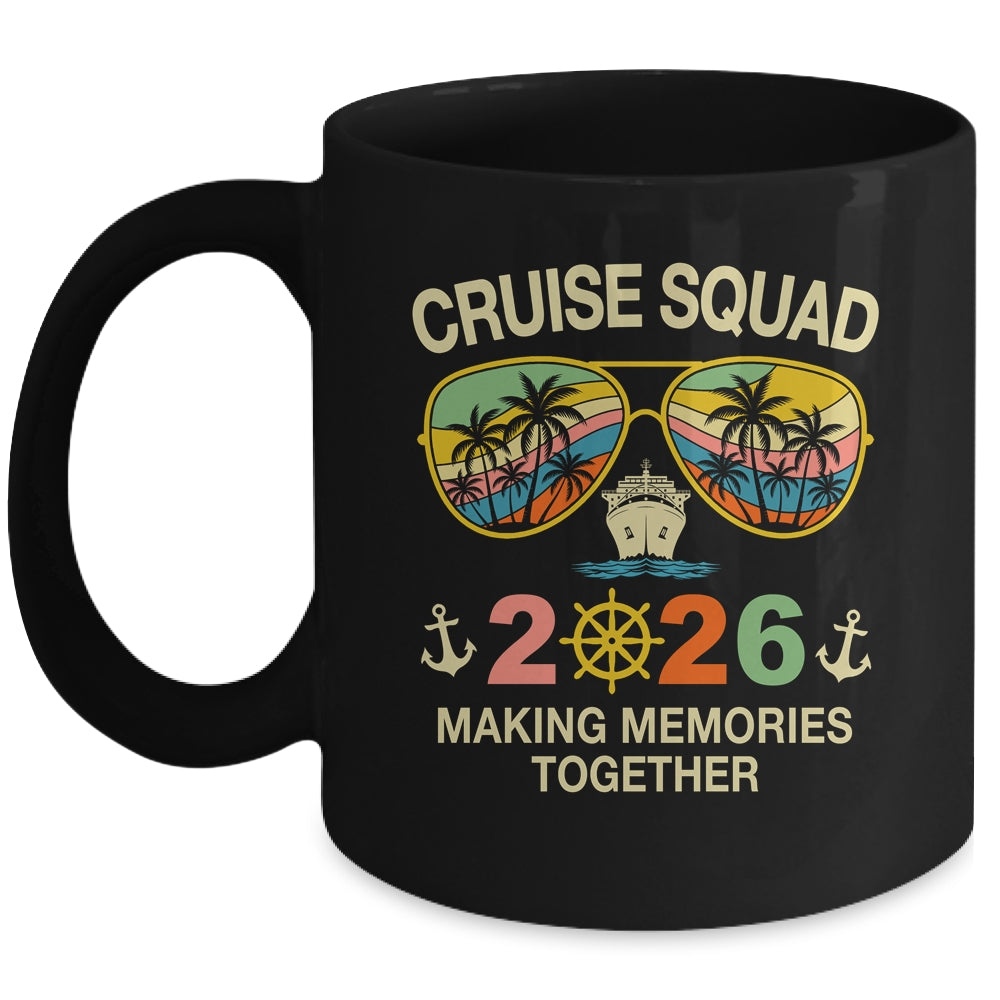 Cruise Squad 2026 Family Group Matching Summer Vacation Ceramic Mug ...