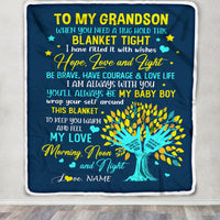 Personalized To My Grandson Blanket From Grandma Nana When You Need A ...