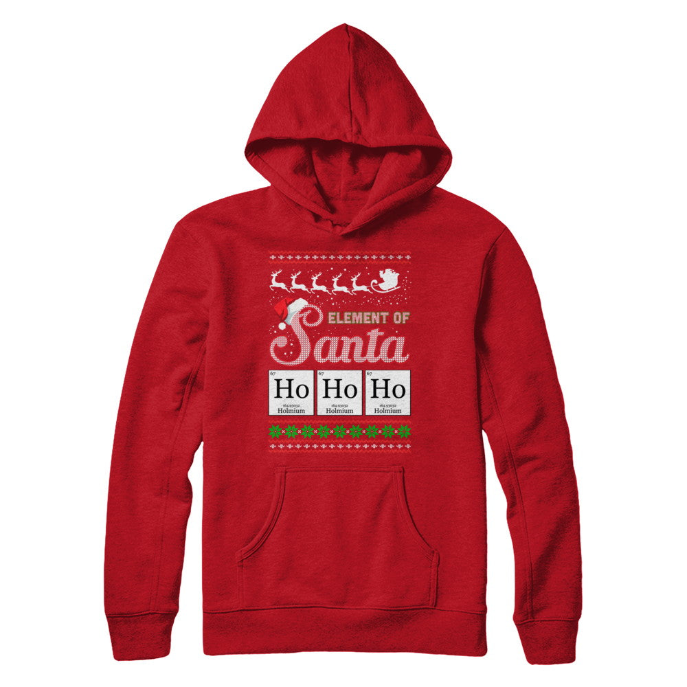 Hohoho Element Of Santa Chemistry Christmas Shirt & Sweatshirt ...