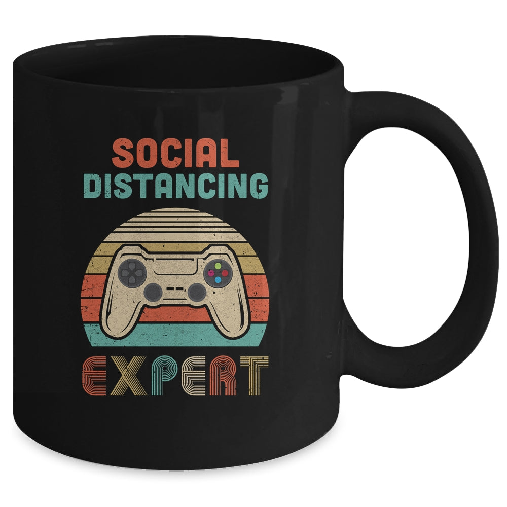 Social Distancing Expert Gaming Video Gamer Boys Men Gift Mug 11oz ...