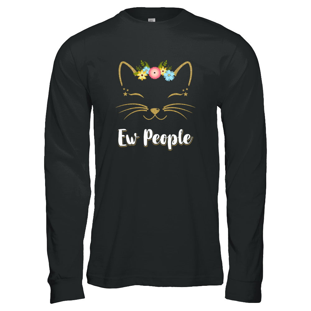 Ew People Kitty Cat Shirt & Tank Top - Teecentury.com